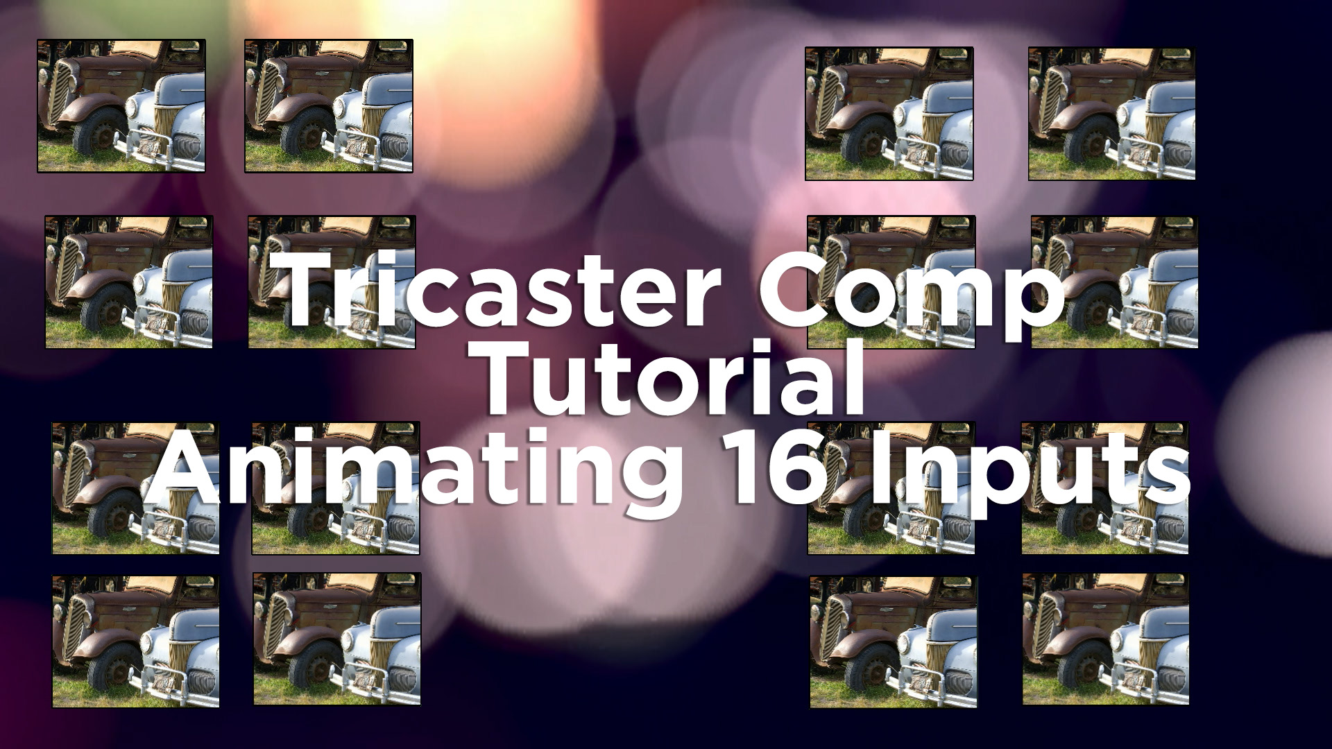 Tricaster – Comps Workflow for 16 Inputs | Simple Thought Productions LLC